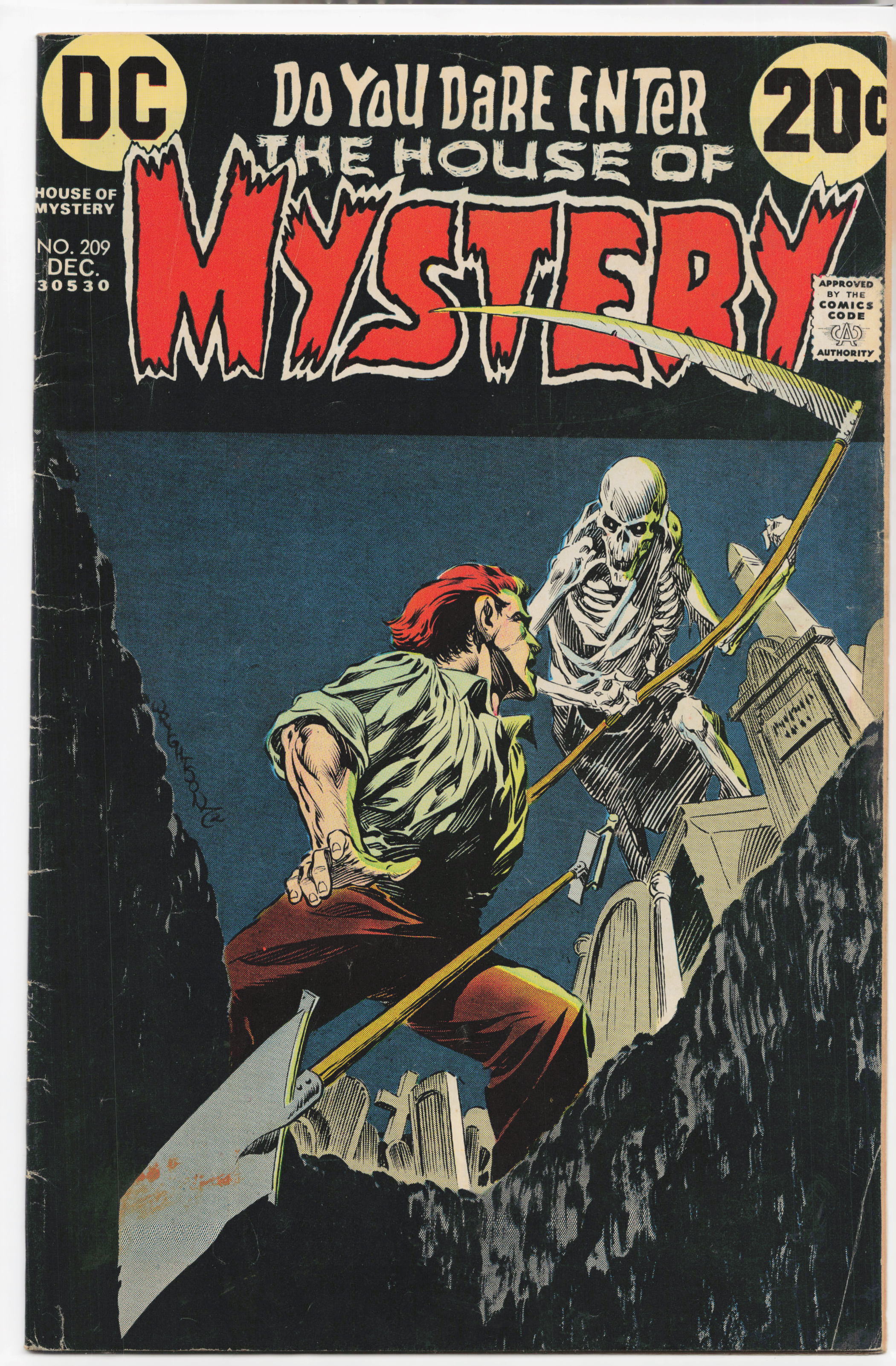 House of Mystery #209 (1972) Cain the Caretaker | Comic Books - Bronze ...