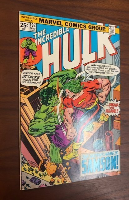 The Incredible Hulk #193 FN/VF (1975) | Comic Books - Bronze Age ...