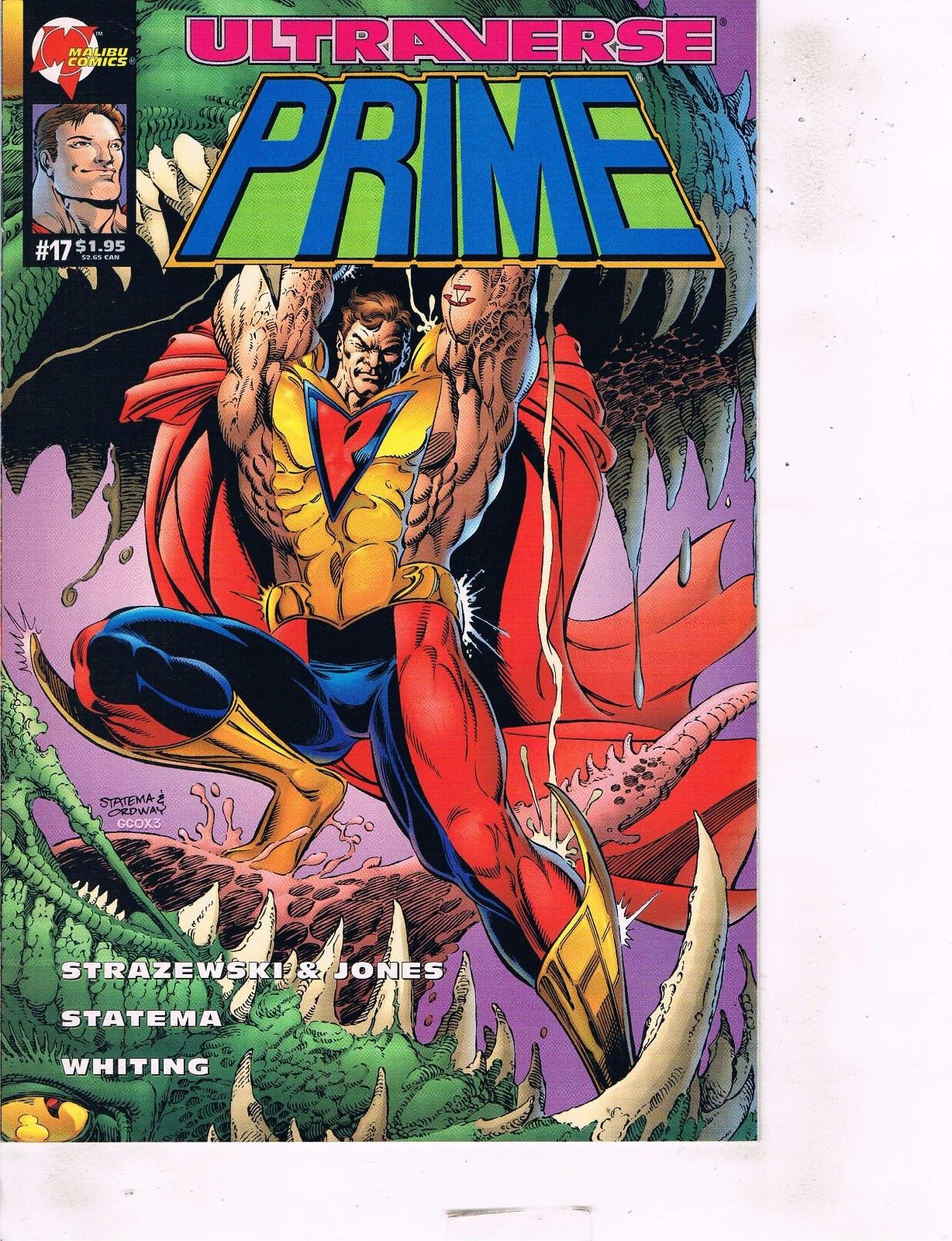 Lot Of 3 Ultraverse Image Comic Book #Prime 10 17, Freex 16 AB7 | Comic ...