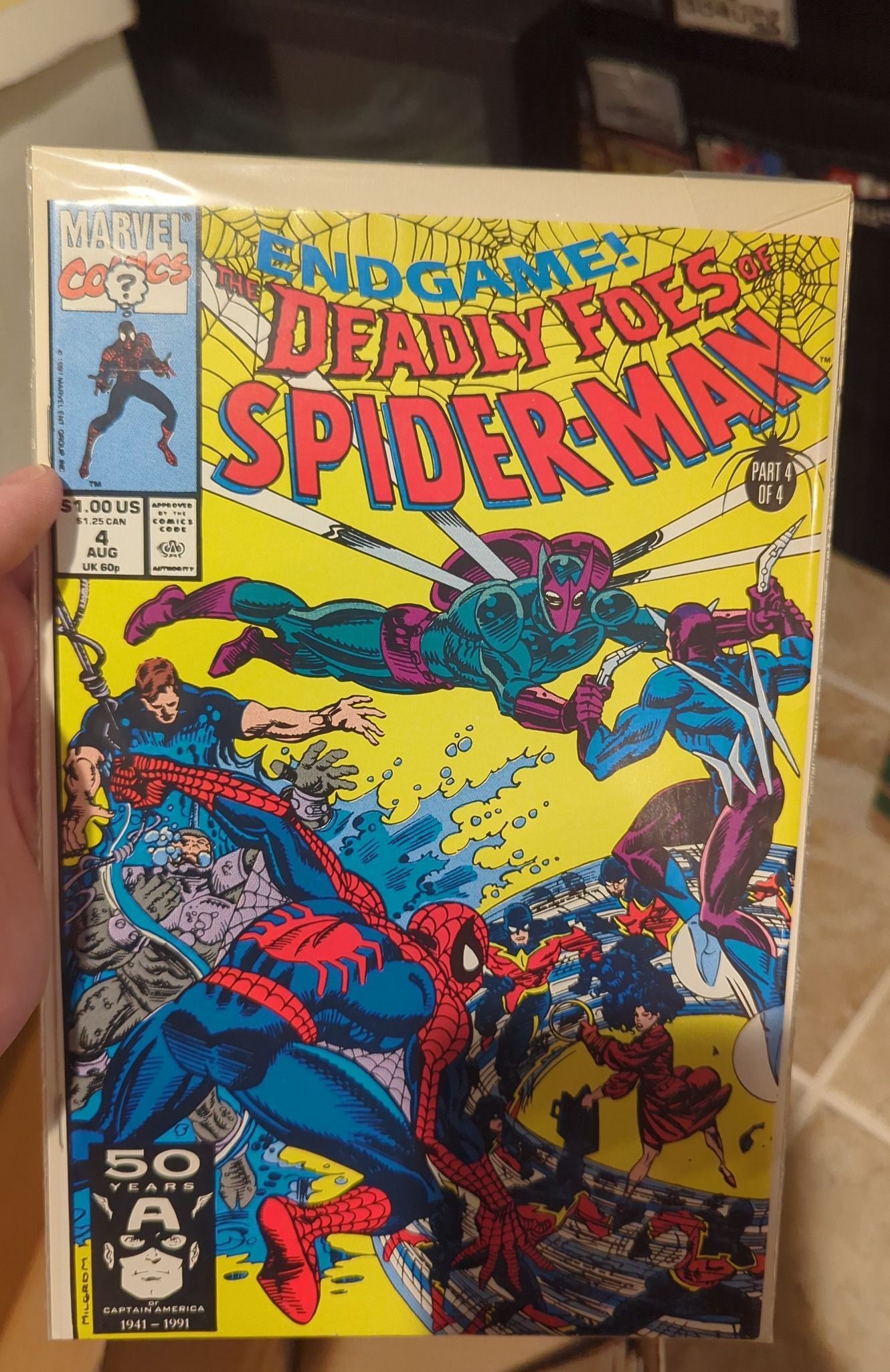 Lot of 9 Comics (See Description) Spider Man, Countdown, Martian ...