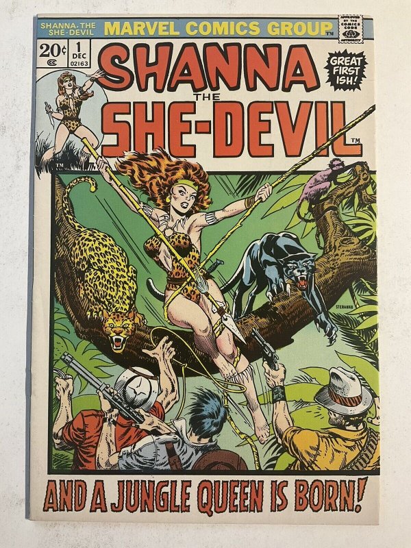 Shanna the She-Devil 1 FN+ Fine+ 6.5 1st Shanna Marvel | Comic Books ...