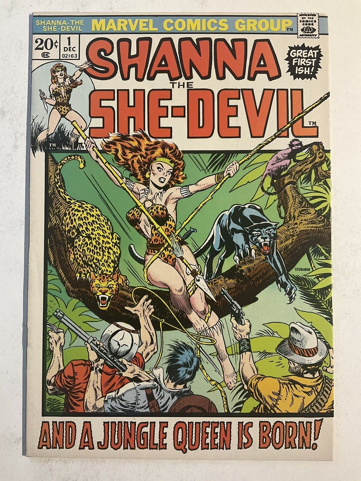 Shanna the She-Devil 1 FN+ Fine+ 6.5 1st Shanna Marvel | Comic Books ...