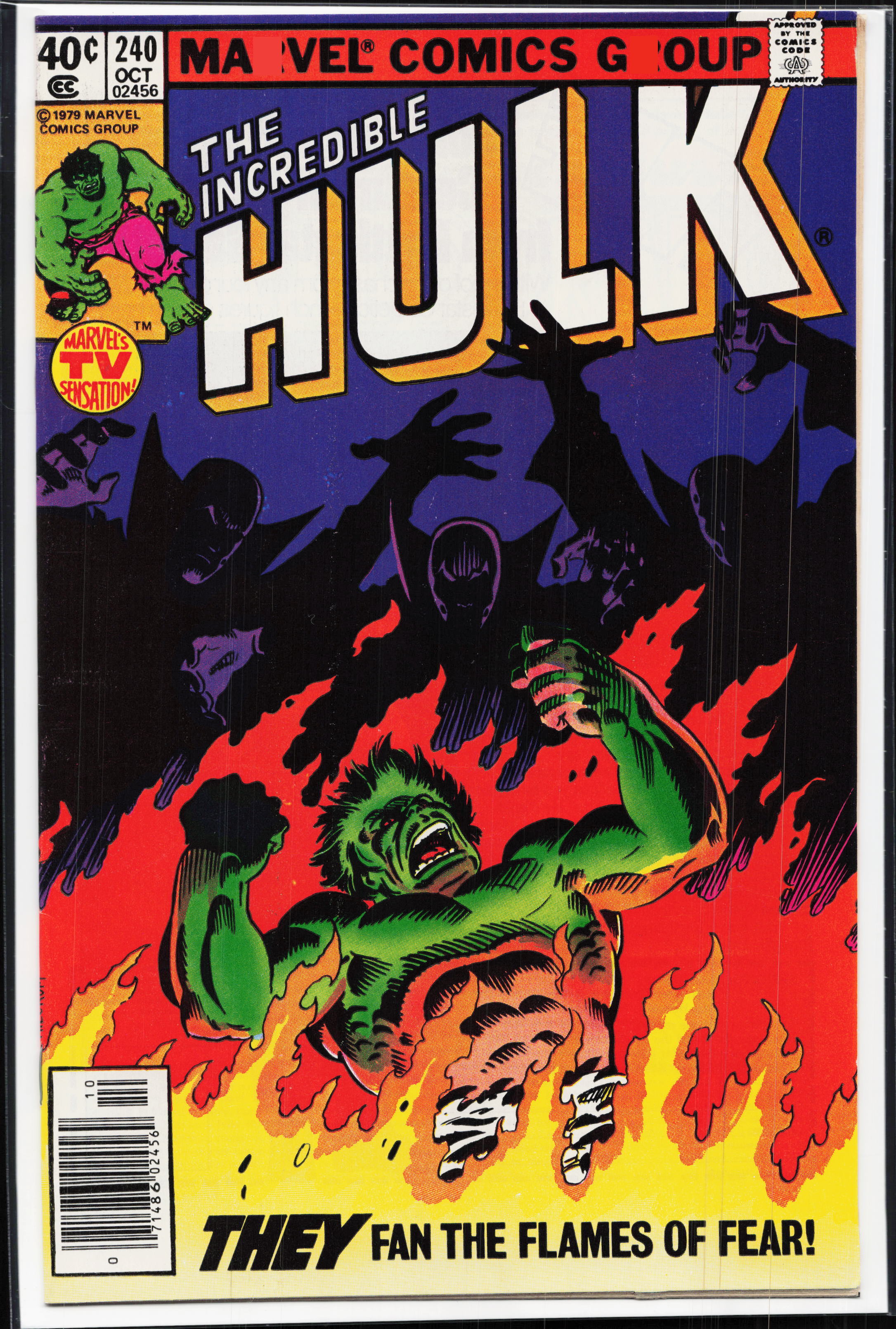 The Incredible Hulk #240 Newsstand Edition (1979) Hulk | Comic Books ...