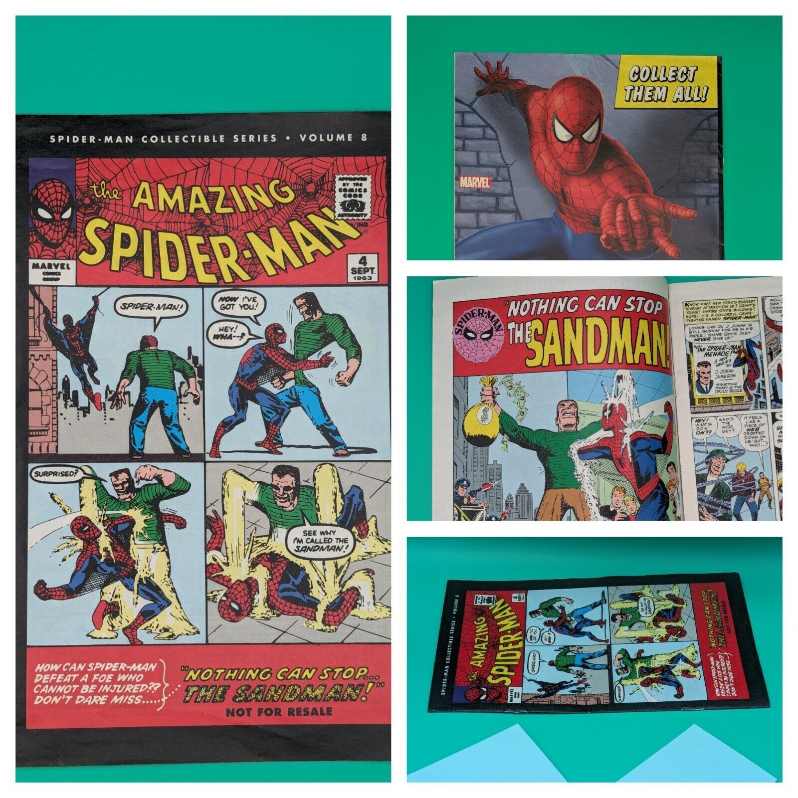 The Amazing Spider-Man Collectible Series Vol 8 (2006) Reprint Of #4 ...