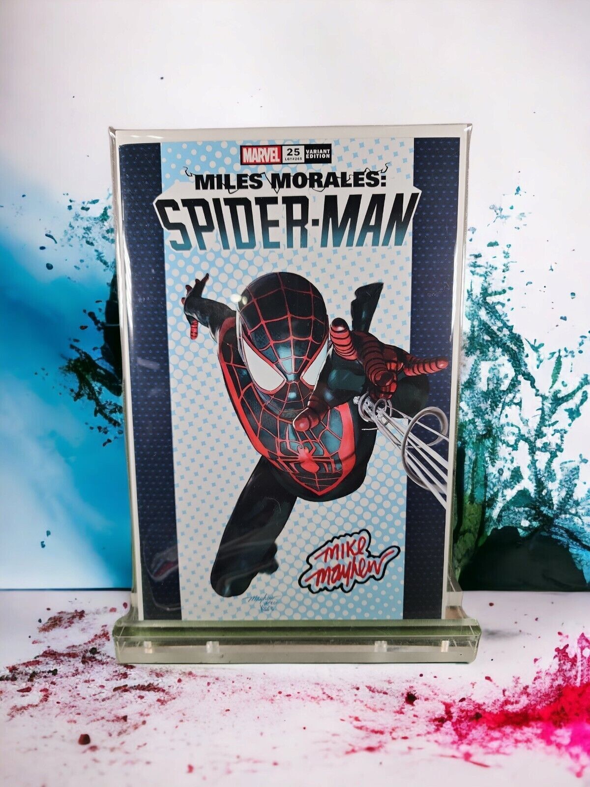 MILES MORALES: SPIDER-MAN No.25 - TRADE VARIANT UPGRADE Signed by Mike ...