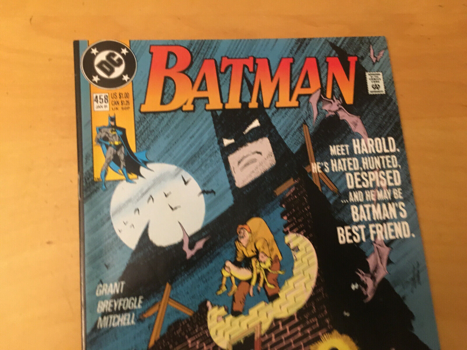 Batman 458, SEE Pics for Grade, 1st Print, Harold | Comic Books ...