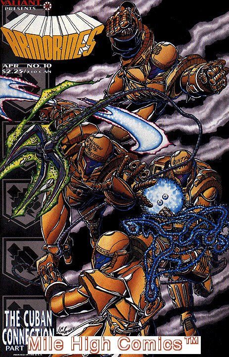 ARMORINES (1993 Series) (VALIANT/ACCLAIM) #10 Very Good Comics Book ...