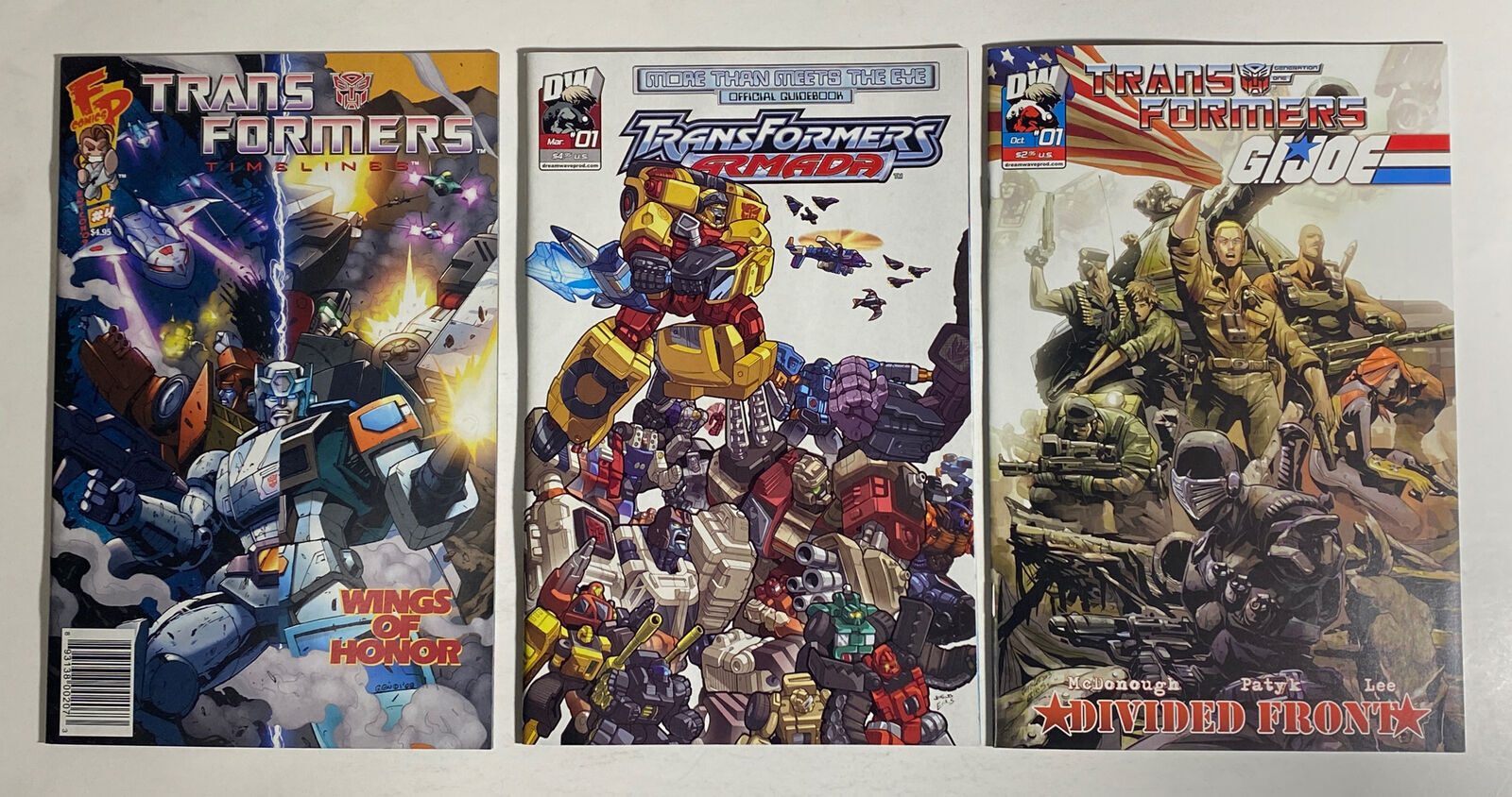 Transformers Timelines #4 - Wings of Honor - Botcon Fun Publications ...