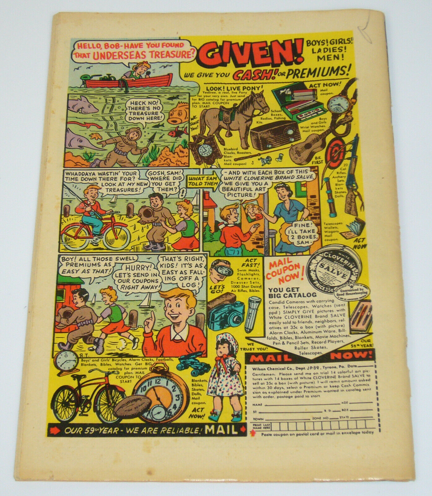 Flyboy #5 VG/FN may 1954 - golden age - st. john comics - war fly boy ...