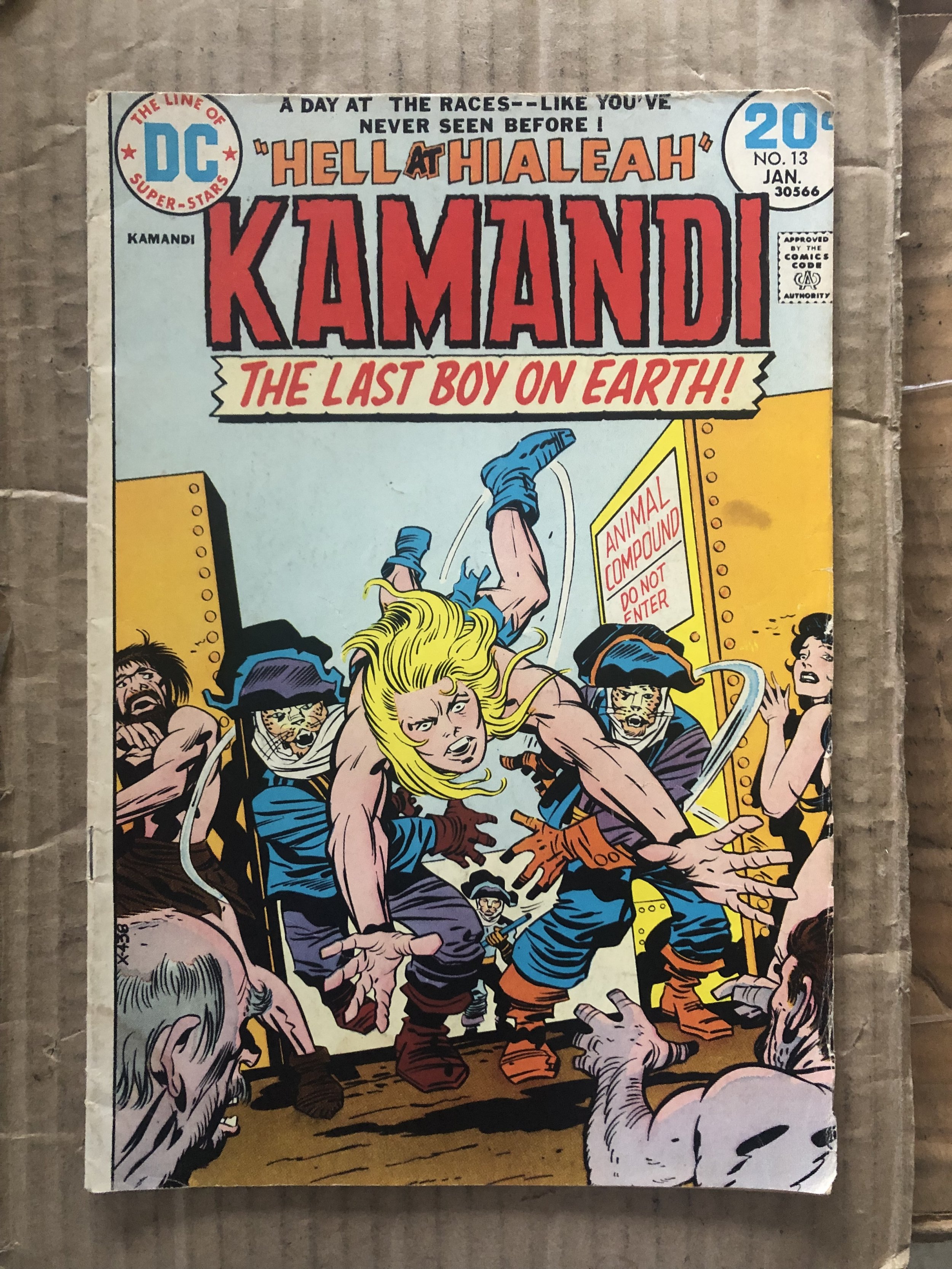 Kamandi, The Last Boy on Earth #13 (1974) | Comic Books - Bronze Age ...