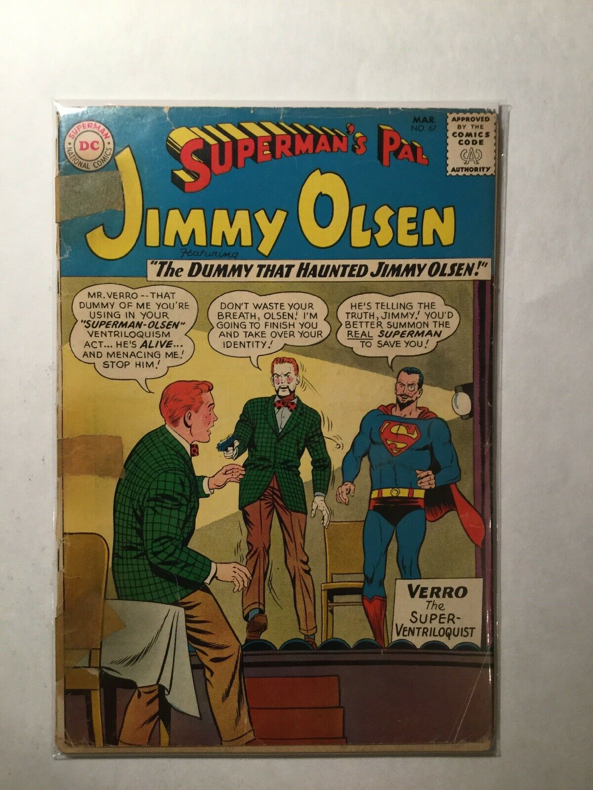 Superman’s Pal Jimmy Olsen 67 Good- Gd- 1.8 Cover Detached Tape Dc ...