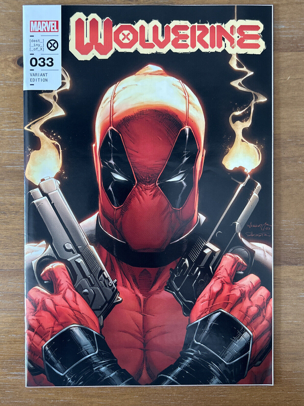 Wolverine #33 Scott Williams Deadpool Trade Dress Exclusive Variant ?? | Comic Books - Modern ...