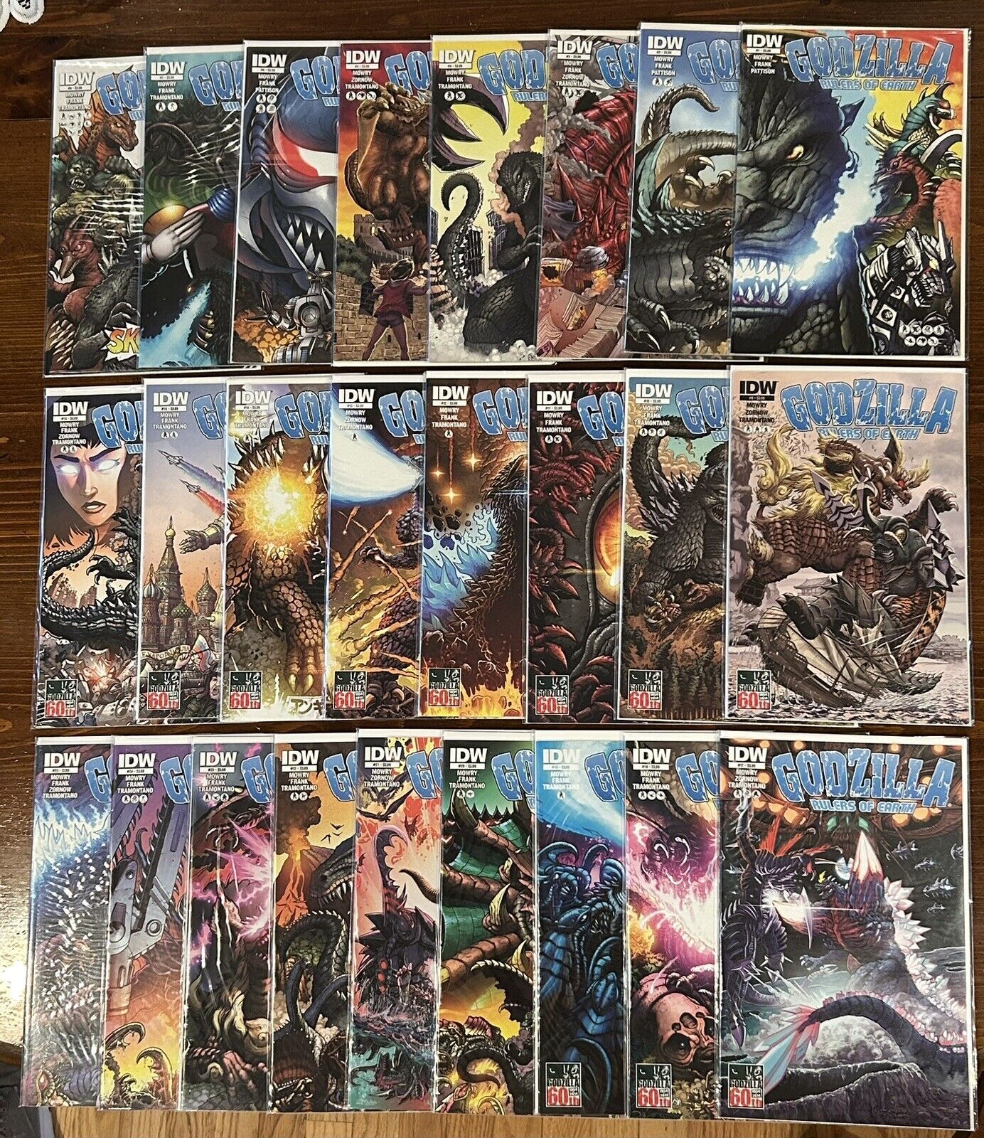 Godzilla: Rulers of Earth 1-25 NM FULL Complete Comic Set Mechagodzilla ...