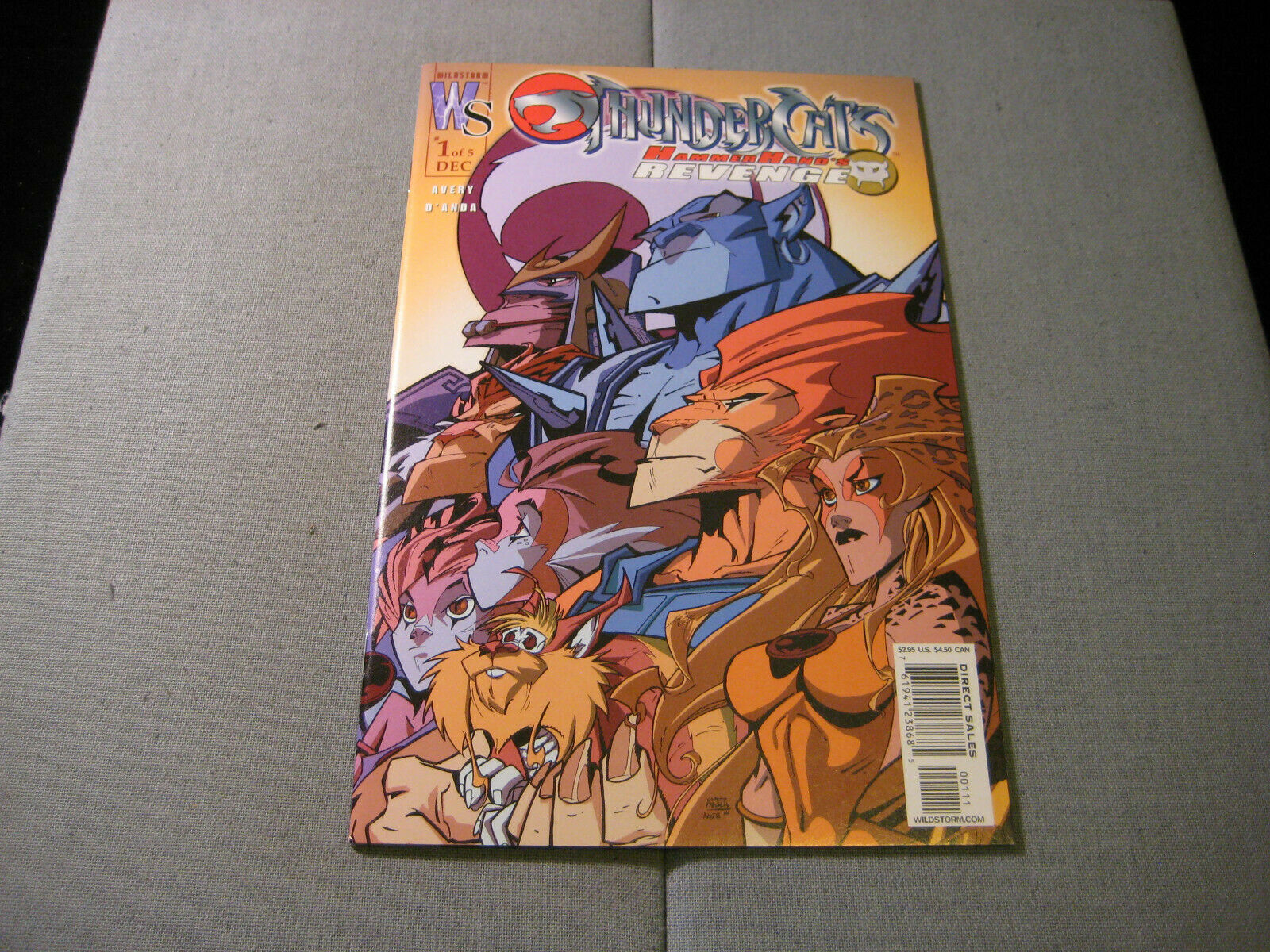 Thundercats Hammerhand's Revenge #1 (Wildstorm 2003) Meglia Variant ...