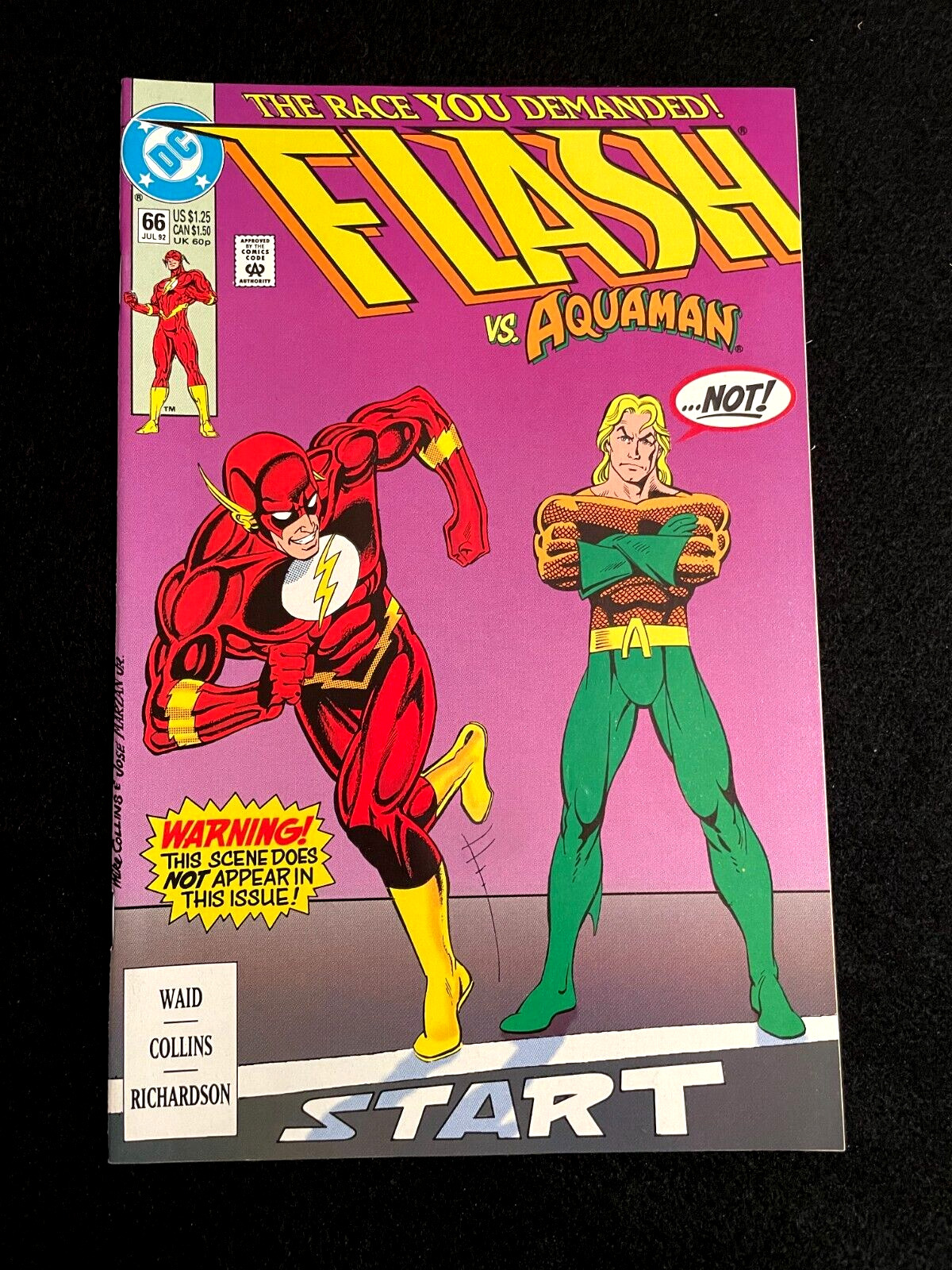 The Flash #66 1992 - VERY HIGH GRADE | Comic Books - Modern Age, DC ...