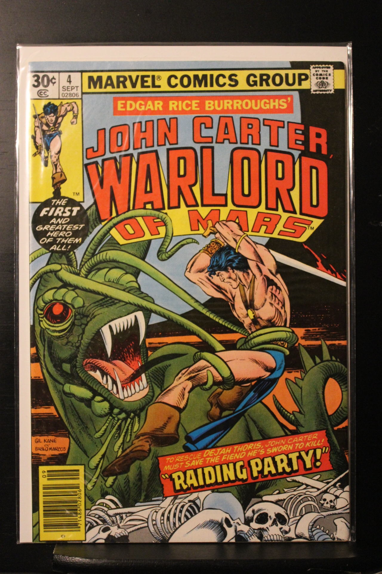 John Carter Warlord of Mars #4 (1977) | Comic Books - Bronze Age ...