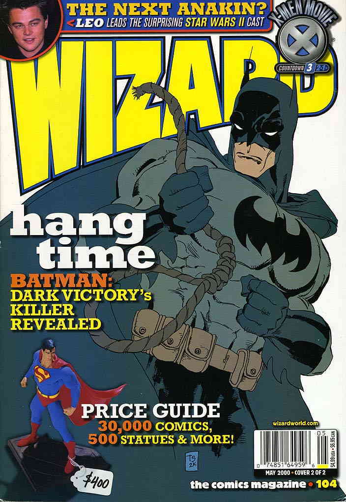 Wizard: The Comics Magazine #104B FN ; Wizard | Tim Sale Batman | Comic ...