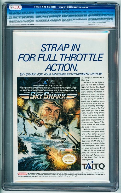 The New Mutants #87 (1990) CGC 9.8! 1st Appearance of Cable! | Comic ...