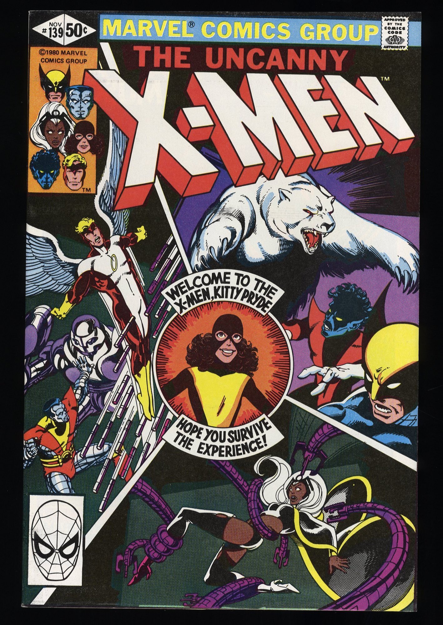 X-Men #139 NM 9.4 Wolverine Kitty Pryde Joins Alpha Flight! | Comic ...