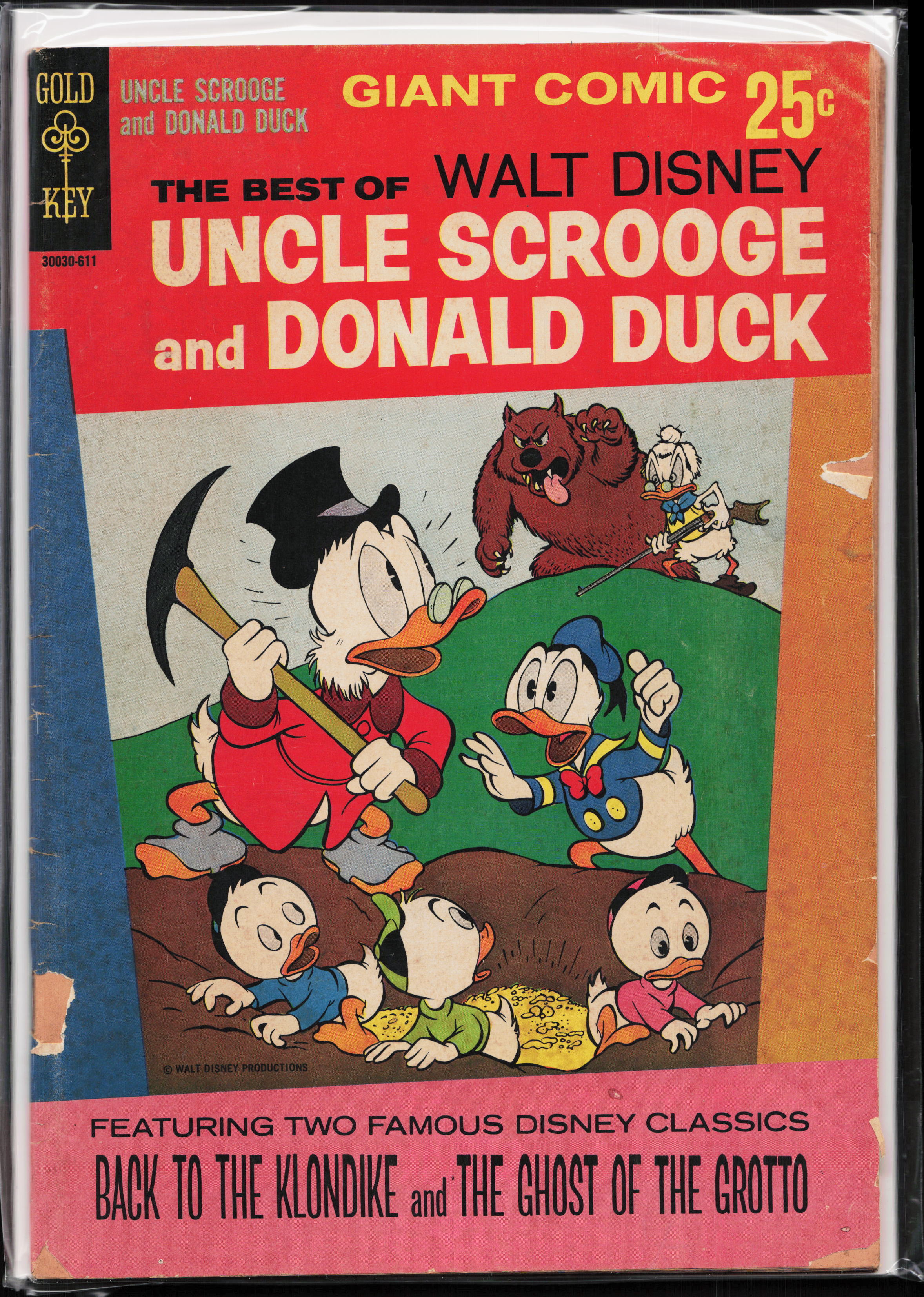 Walt Disney The Best of Uncle Scrooge and Donald Duck (1966) Donald ...