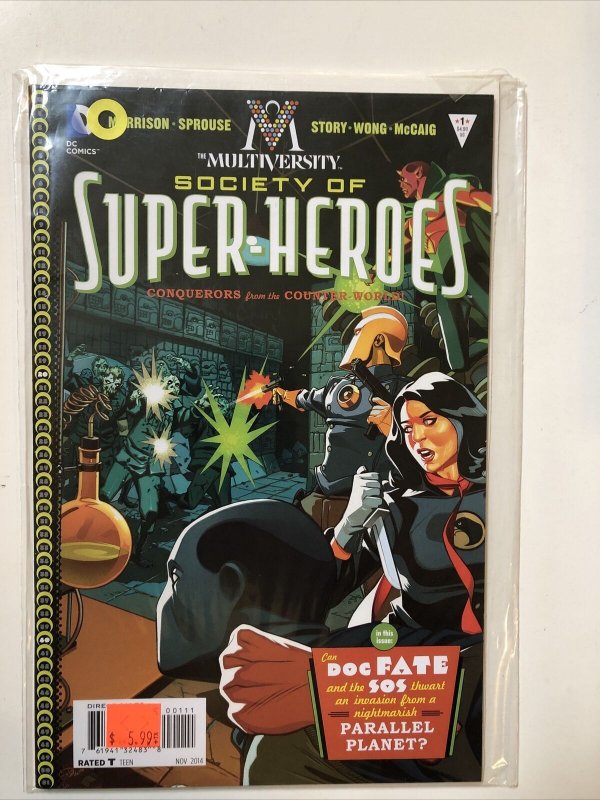 Lot Of 6 Dc Comics Multiversity # 1 2 Guidebook, Ultra, Just, Super ...