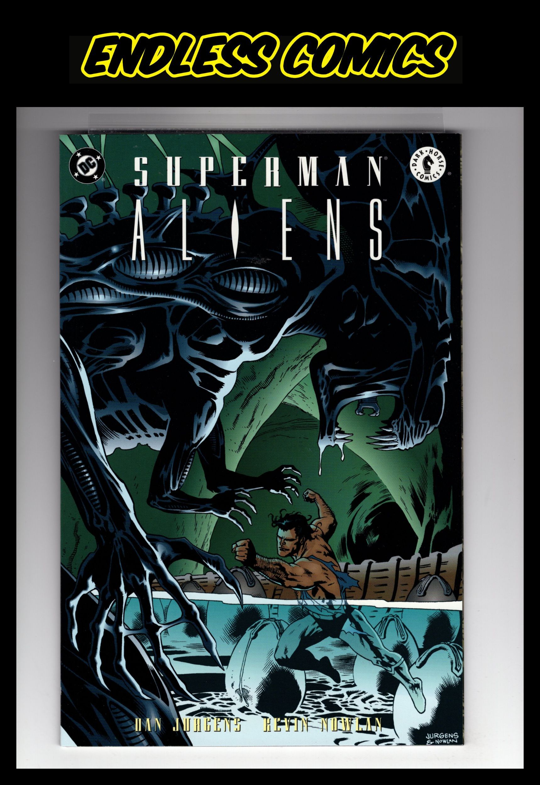 Superman vs. Aliens #3 (1995) Prestige Format / MC#45 | Comic Books ...