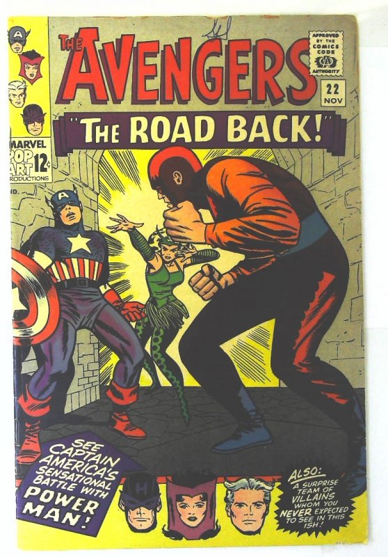 Avengers (1963 series) #22, Fine+ (Actual scan) | Comic Books - Silver ...