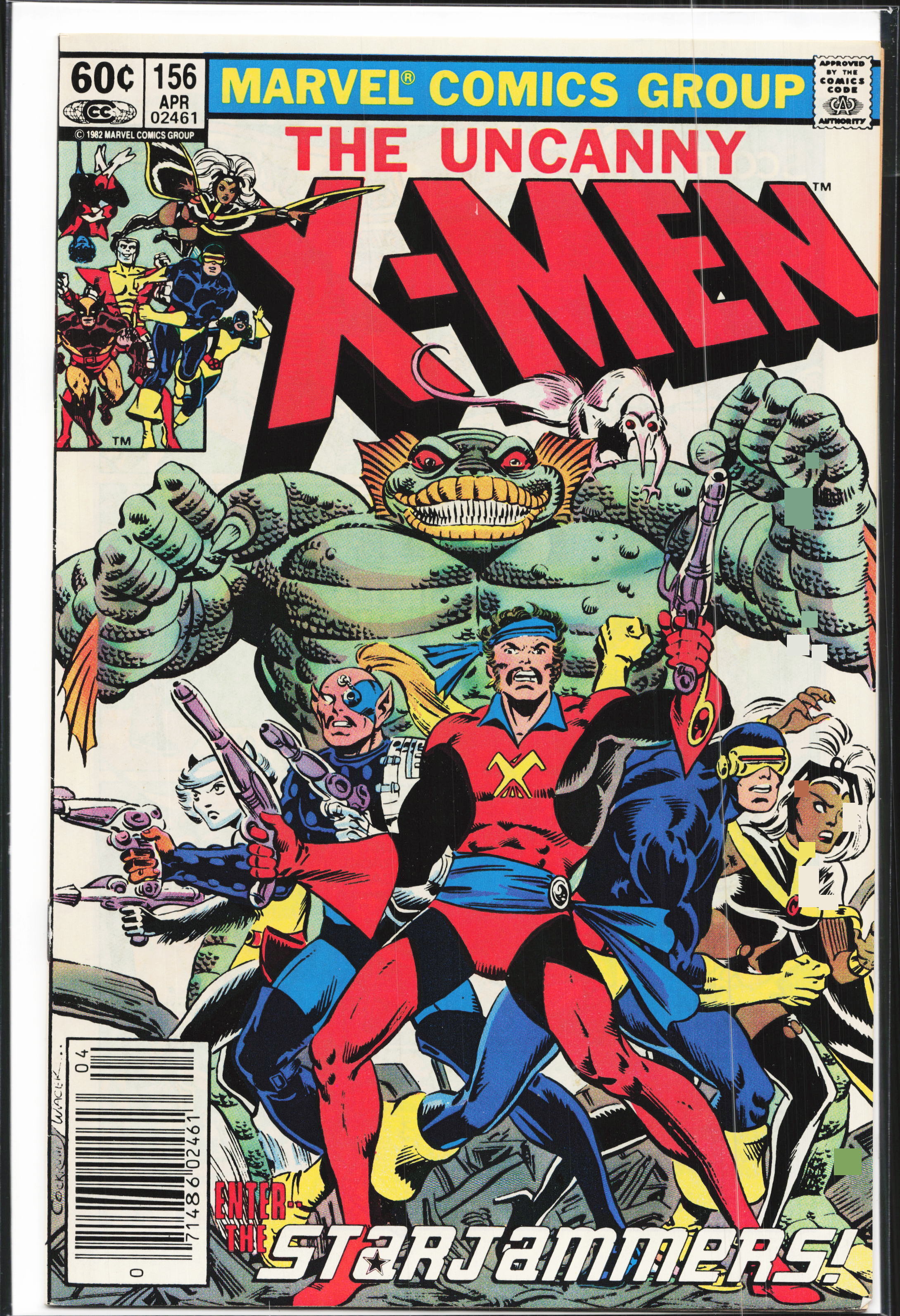 The Uncanny X-Men #156 Newsstand Edition (1982) Starjammers | Comic ...