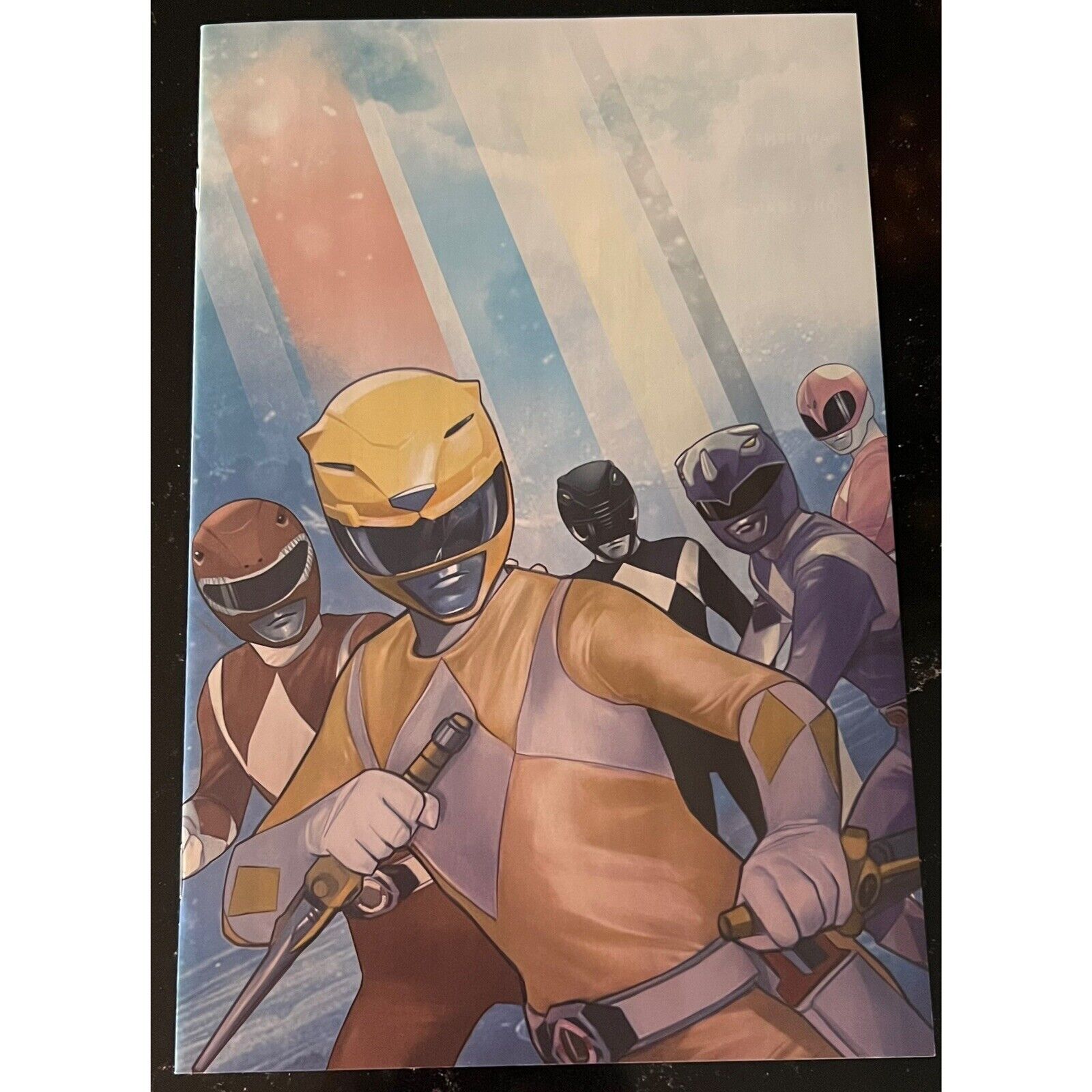 Mighty Morphin Power Rangers #101 1:25 Tomaselli Virgin Variant Boom ...