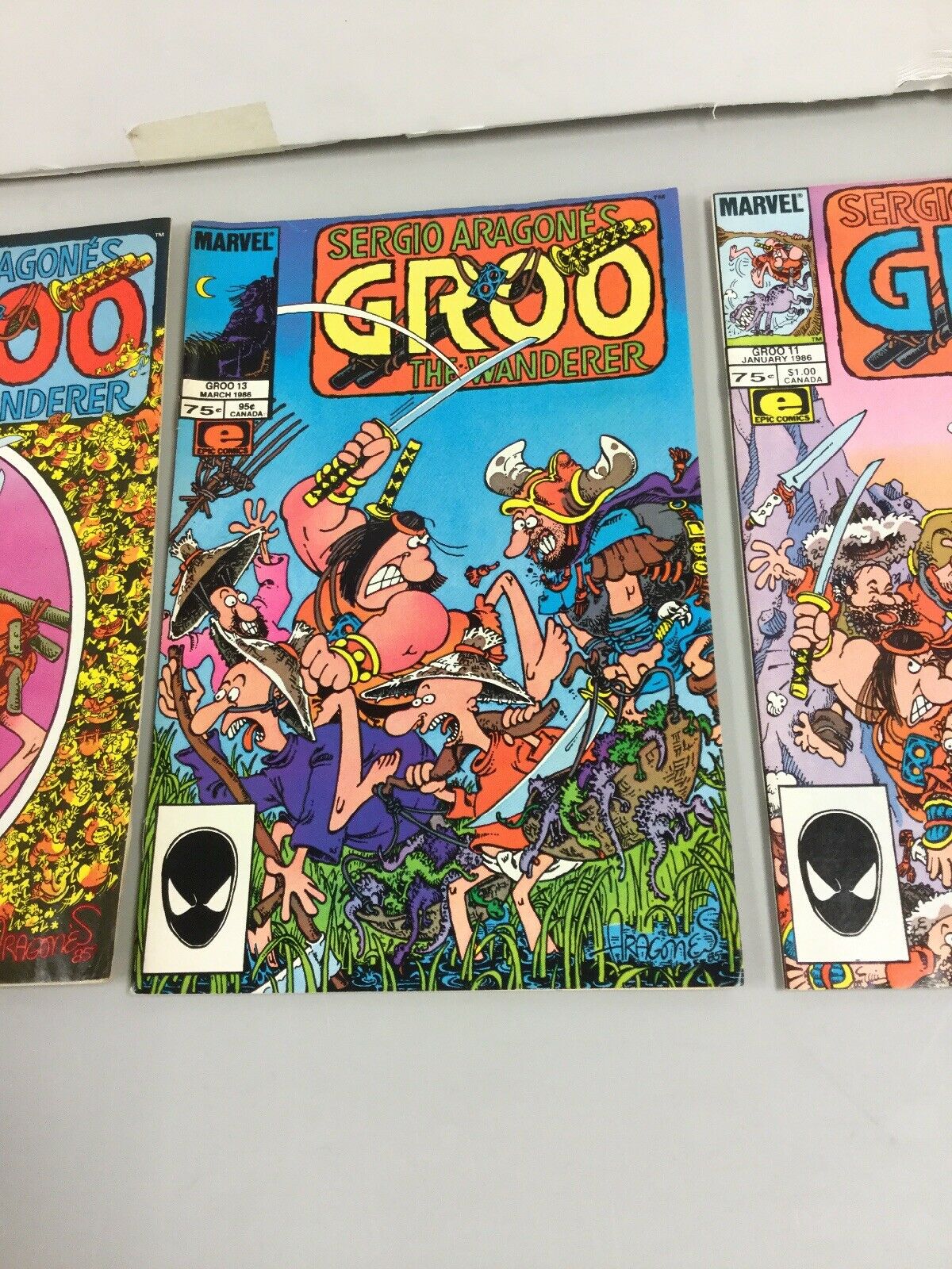 Groo Comic Lot #1,2,11-13,15 F/VF 7.0 | Comic Books - Modern Age, Groo ...