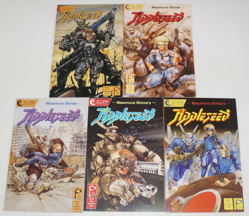Appleseed Book One #1-5 VF/NM complete series MASAMUNE SHIROW studio ...