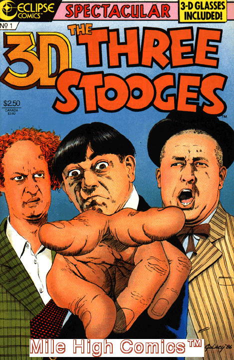 3-D THREE STOOGES (1986 Series) #1 Good Comics Book | Comic Books ...