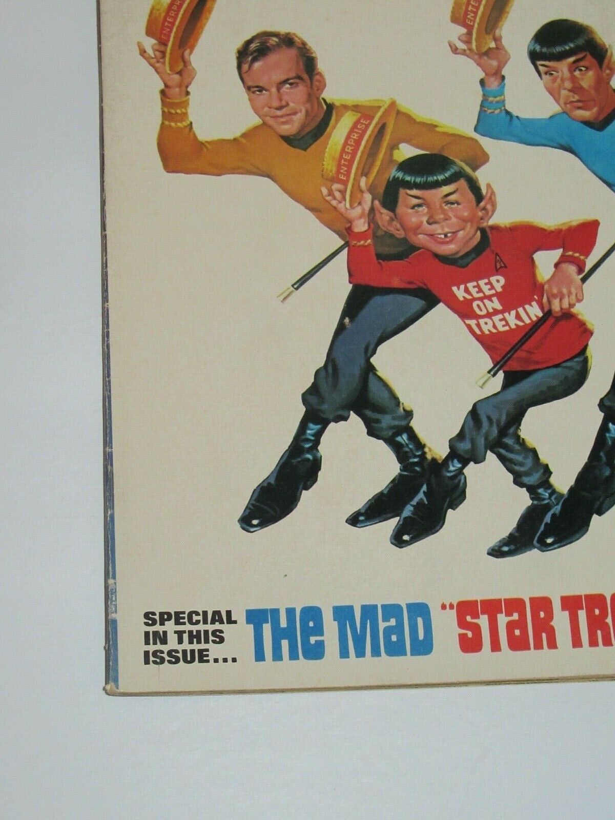 Mad Magazine #124 Star Trek Cover October 1976 EC Publications VF ...