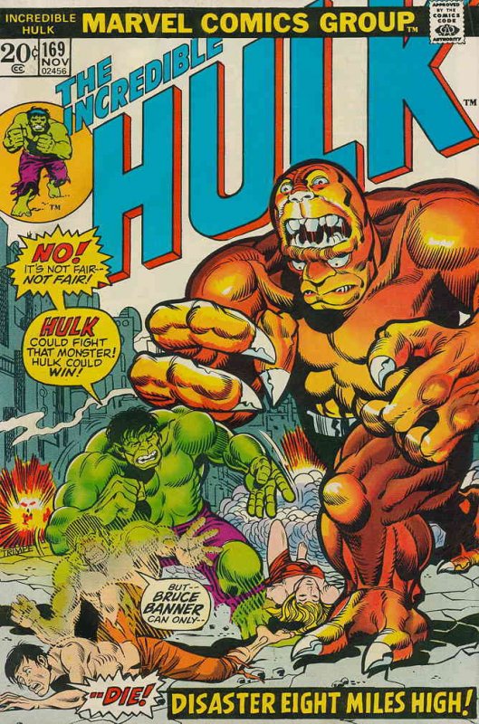 Incredible Hulk, The #169 VG ; Marvel | low grade comic 1st Bi-Beast ...