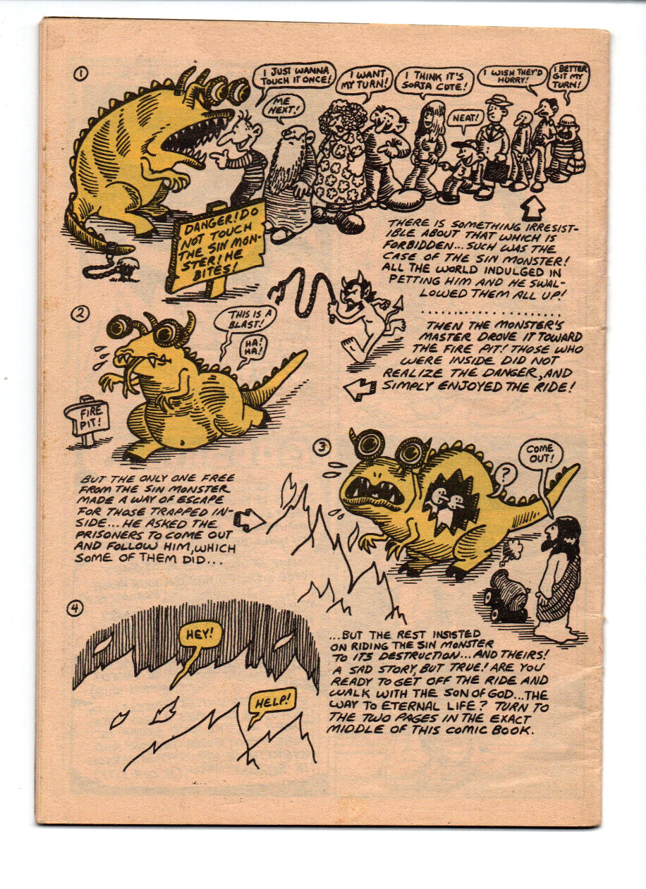 Holy Ghost Zapped Comix #3 New Creature - Underground/Christian- Logos ...