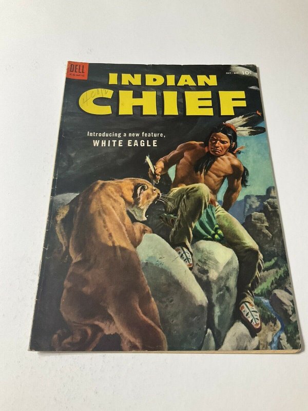 Indian Chief 12 Vg/Fn Very Good/Fine 5.0 Dell Comics | Comic Books ...