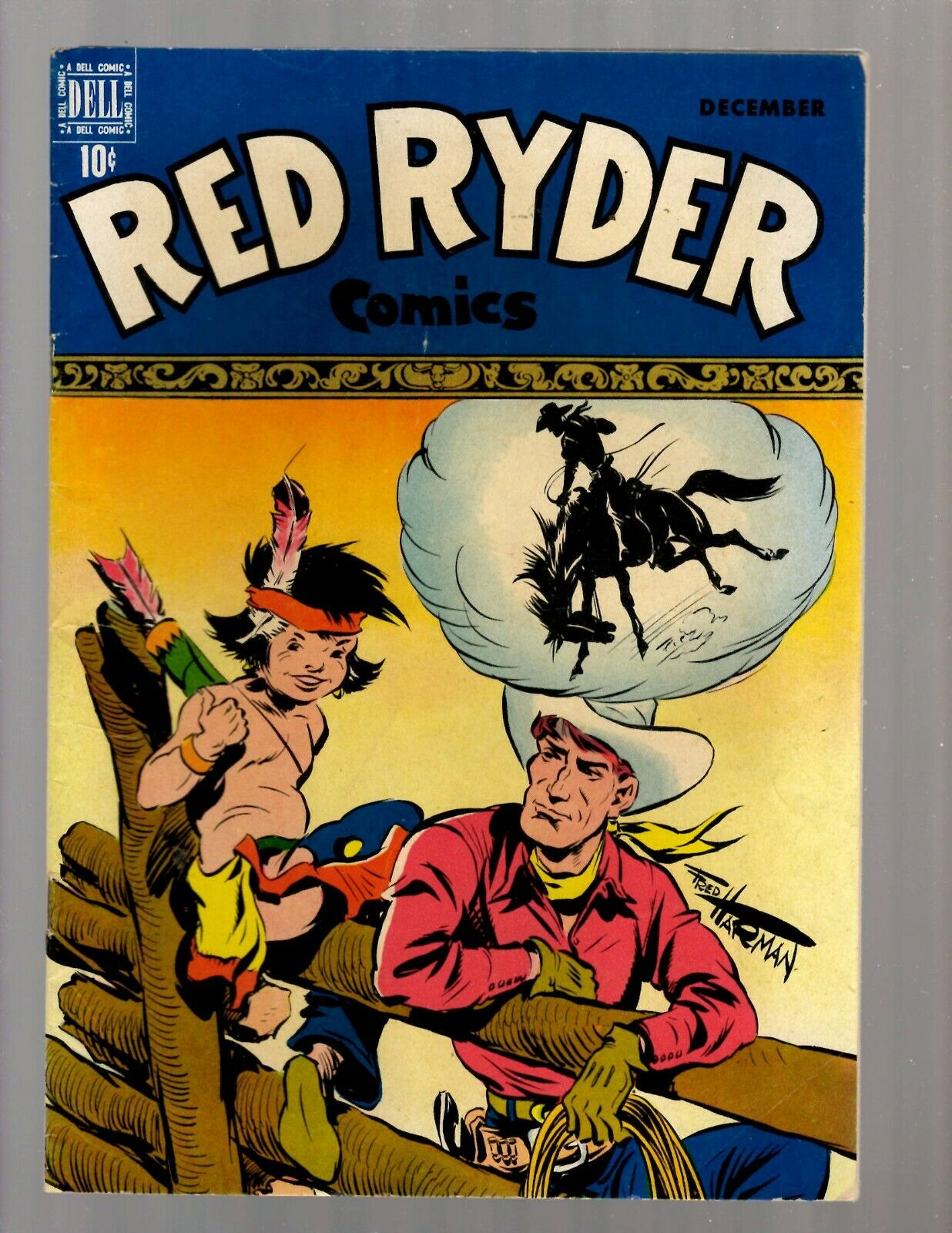 Red Ryder Comics # 65 FN 1948 Dell Golden Age Comic Book Western Cowboy ...