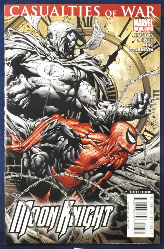 MOON KNIGHT #7 8 Vol 5 David Finch 2007 Disney+ 2 Issues Marvel Comics ...