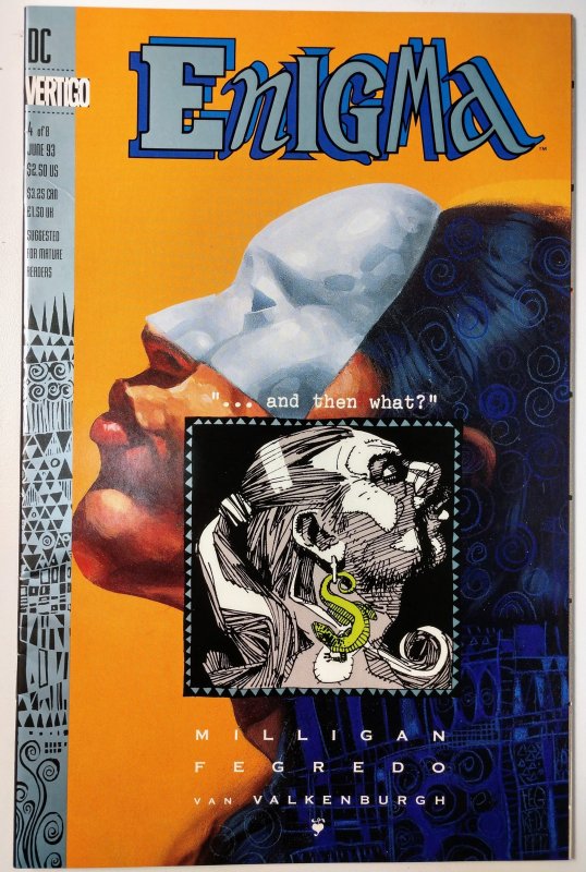 Enigma #4 (7.5, 1993) | Comic Books - Modern Age, Vertigo, Superhero ...