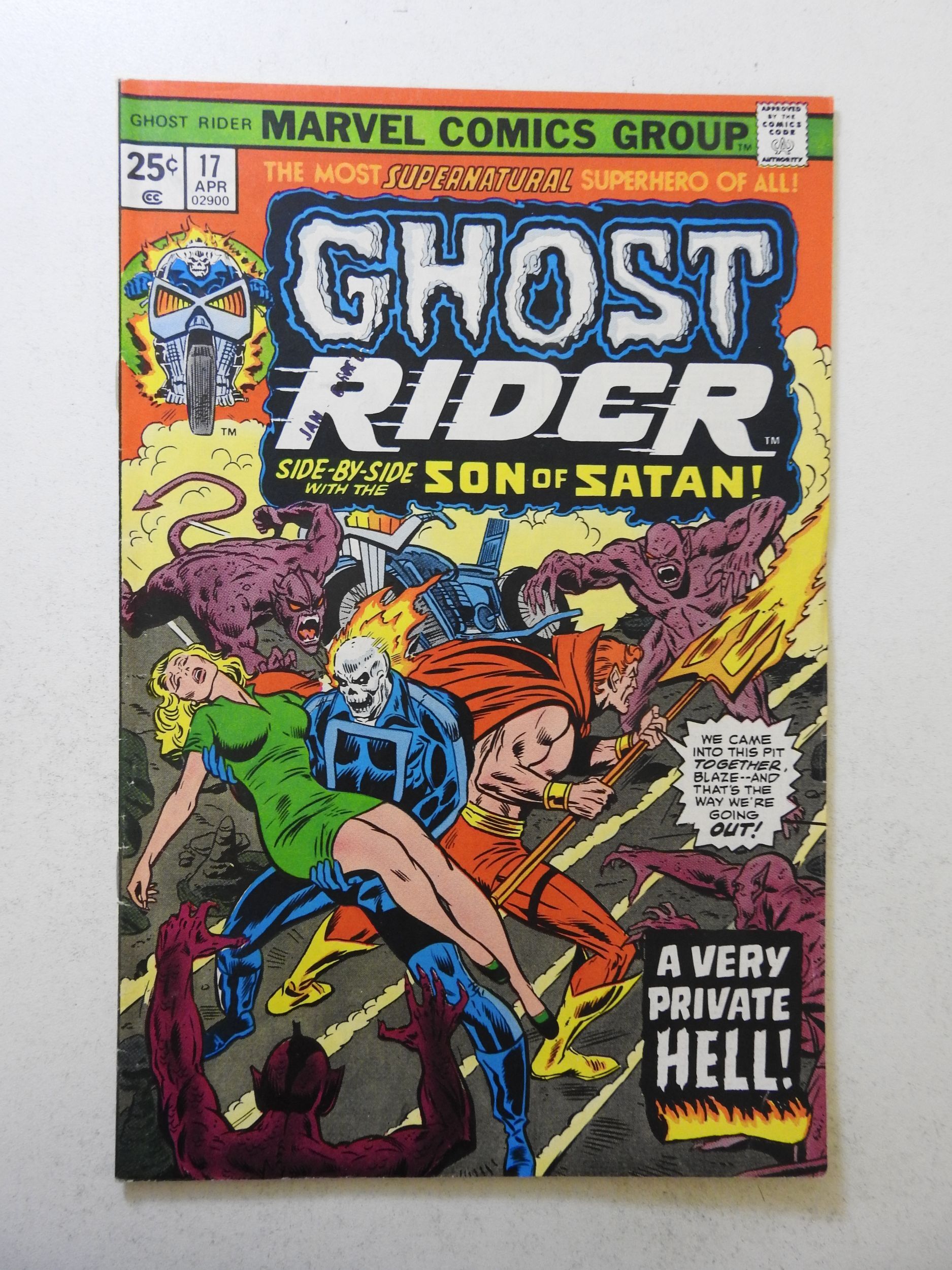 Ghost Rider #17 (1976) VG Condition see desc | Comic Books - Bronze Age ...