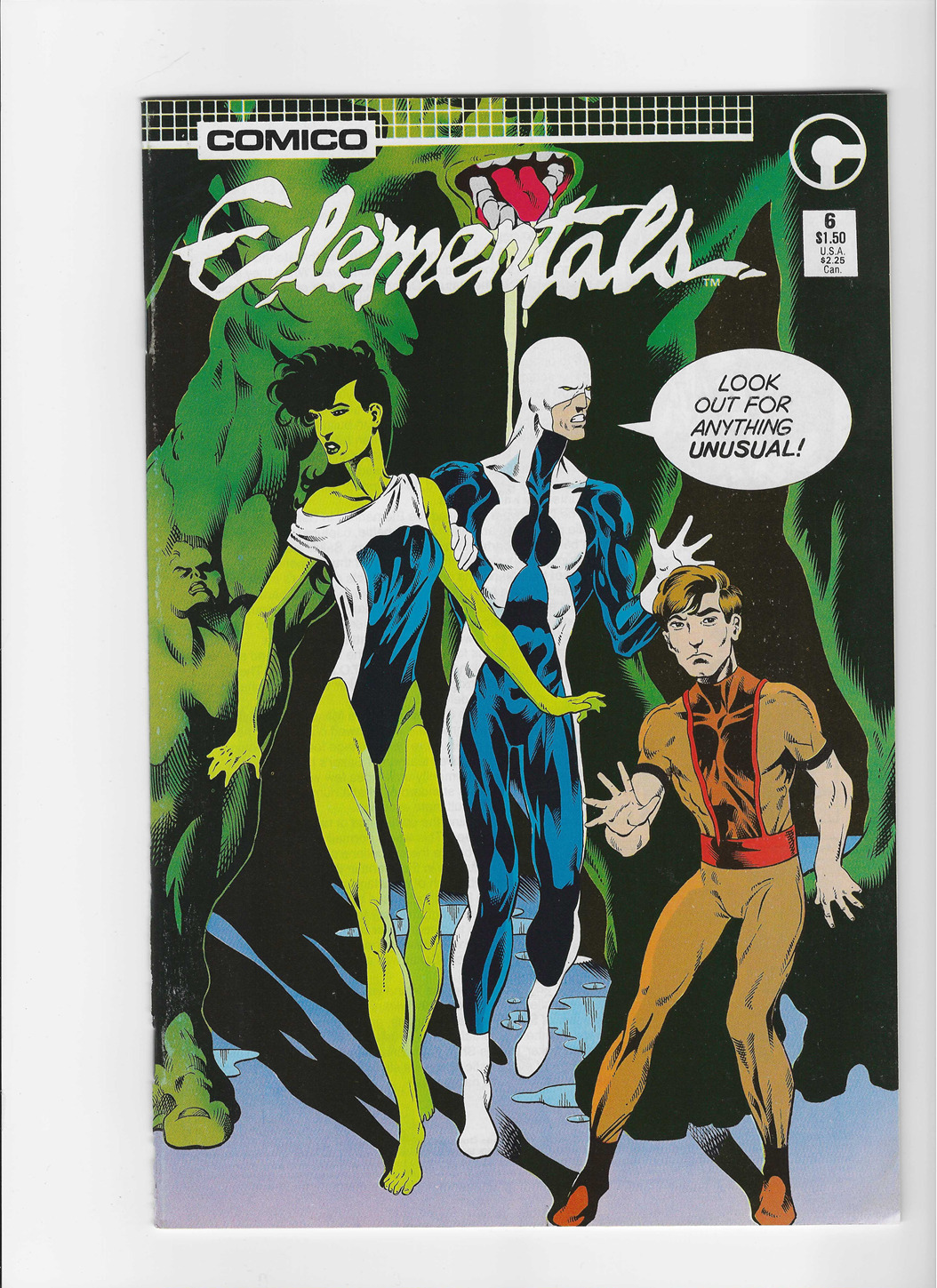 Elementals, Vol. 1 #6 (B42)-COMBINE SHIP | Comic Books - Copper Age ...