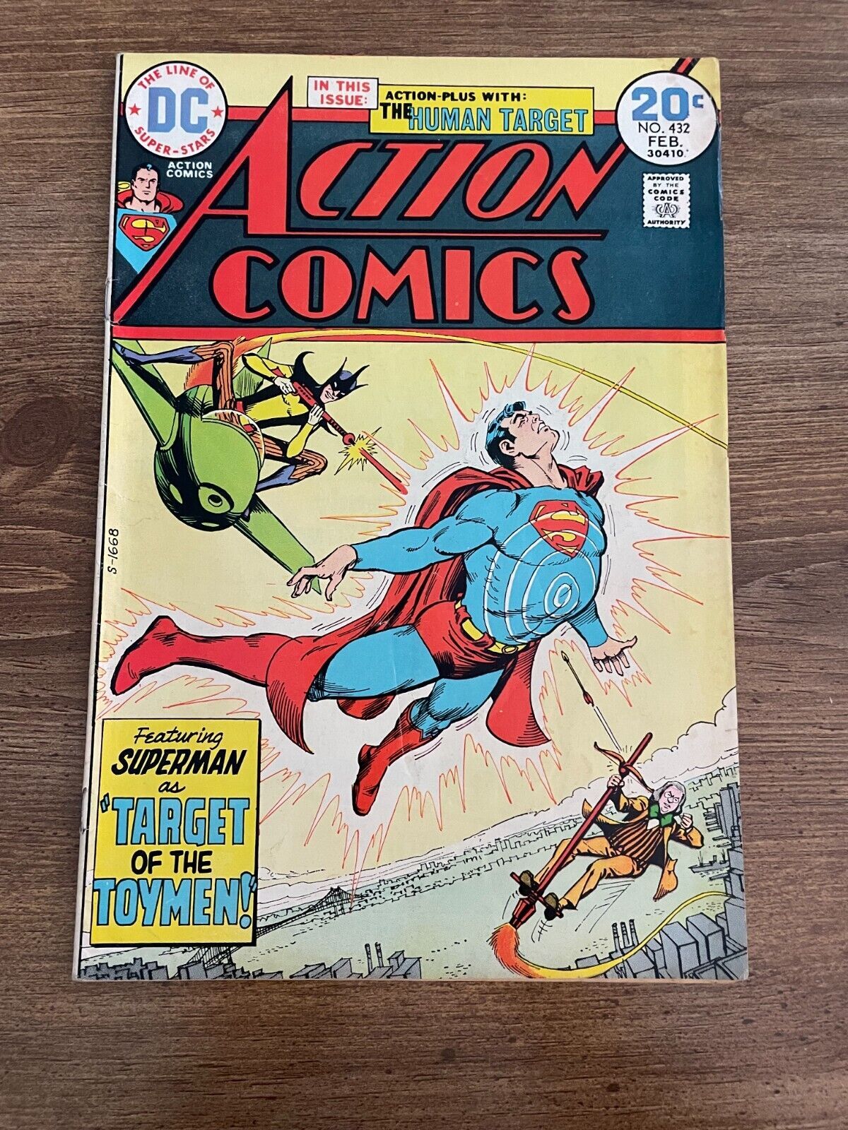 Action Comics # 432 VF- DC Comic Book Superman Batman Flash Green ...