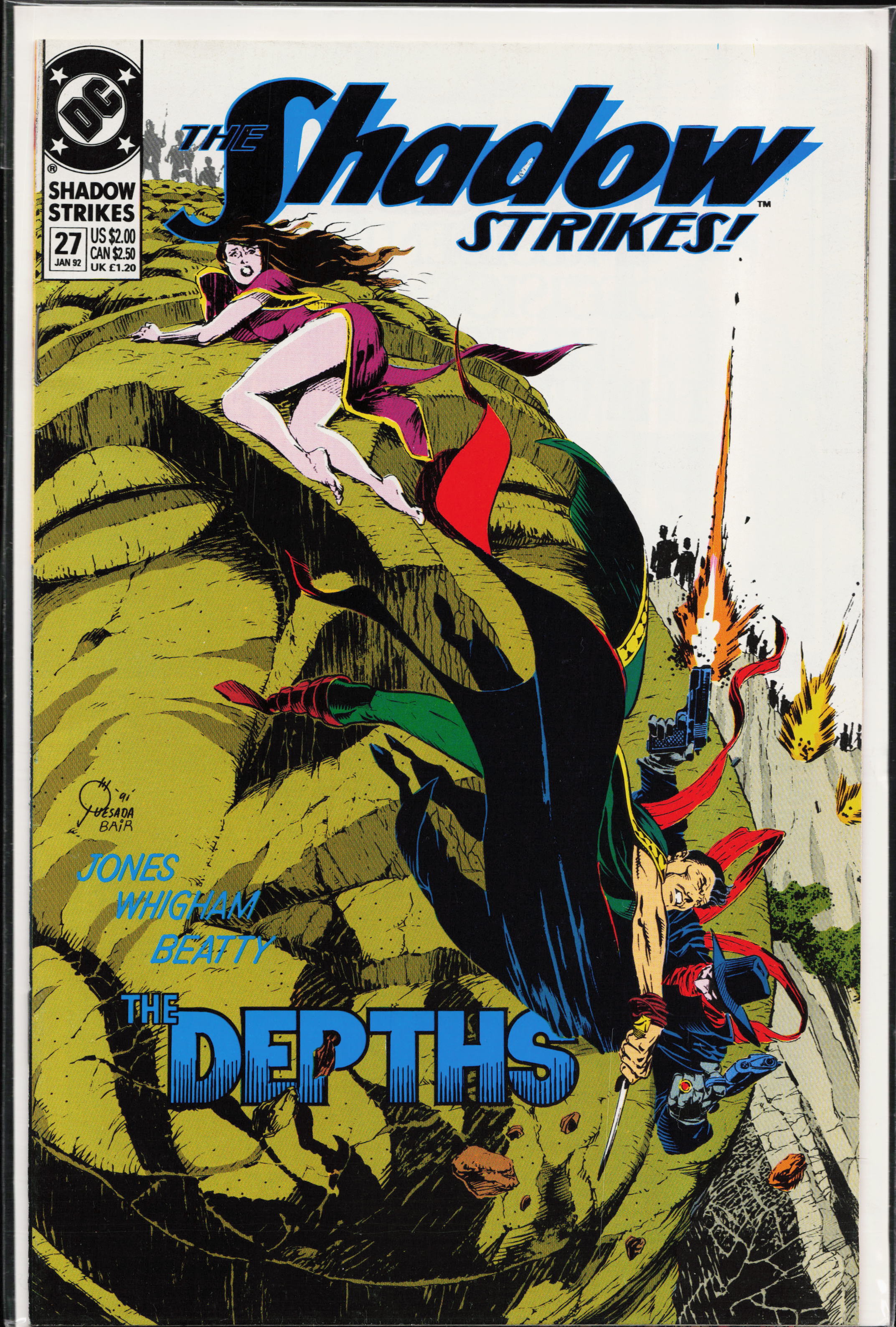 The Shadow Strikes #27 (1992) The Shadow | Comic Books - Modern Age, DC ...