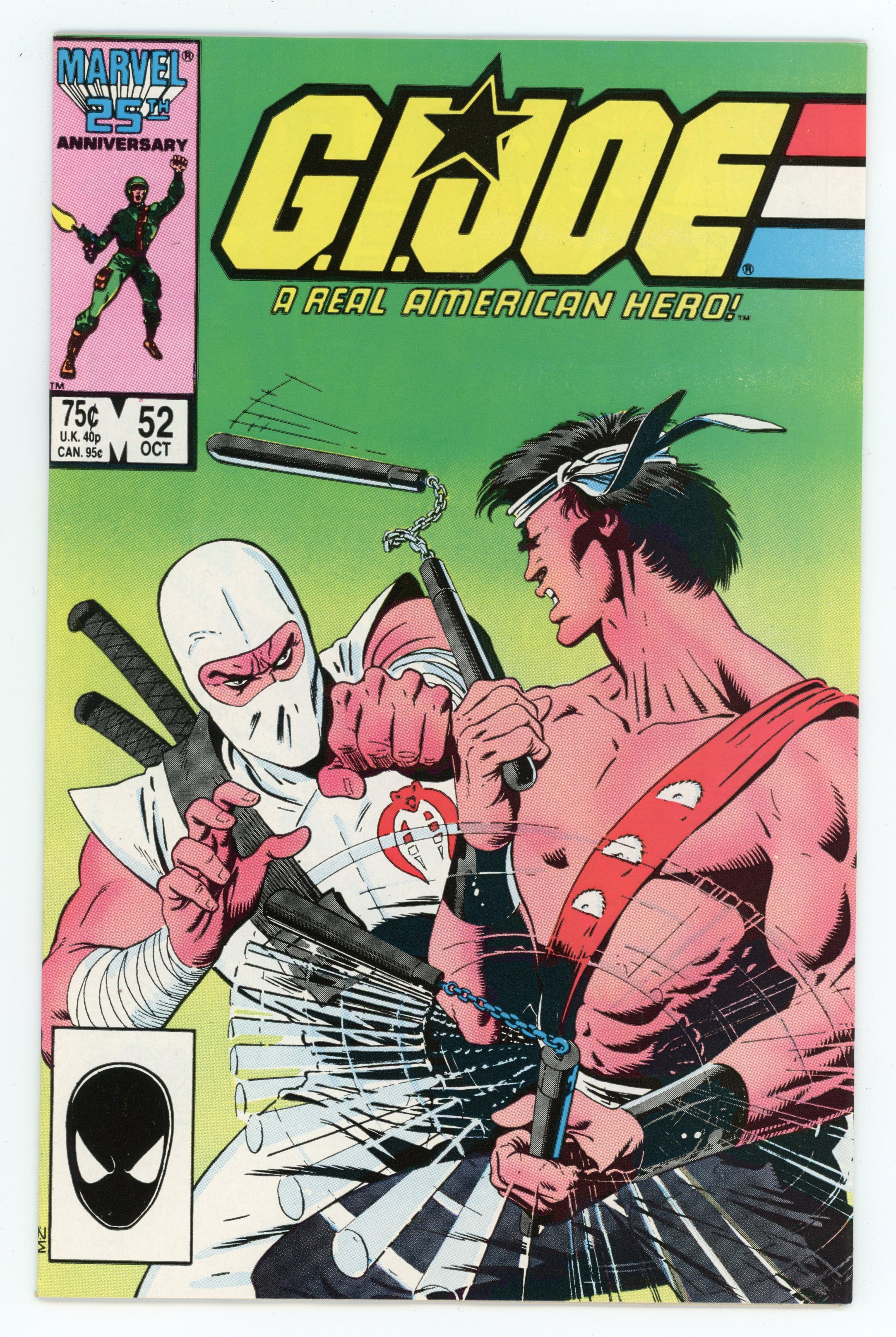G.I. Joe: A Real American Hero #52 Larry Hama Mike Zeck Cover Storm ...