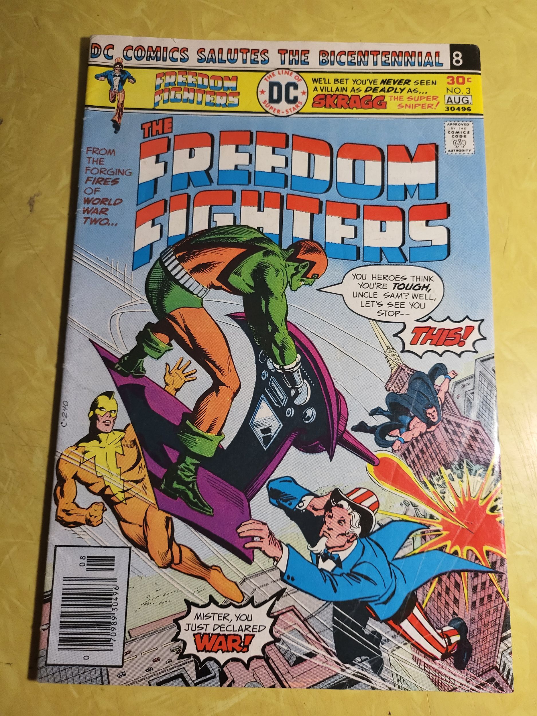 Freedom Fighters #3 (1976) rsb | Comic Books - Bronze Age, DC Comics ...