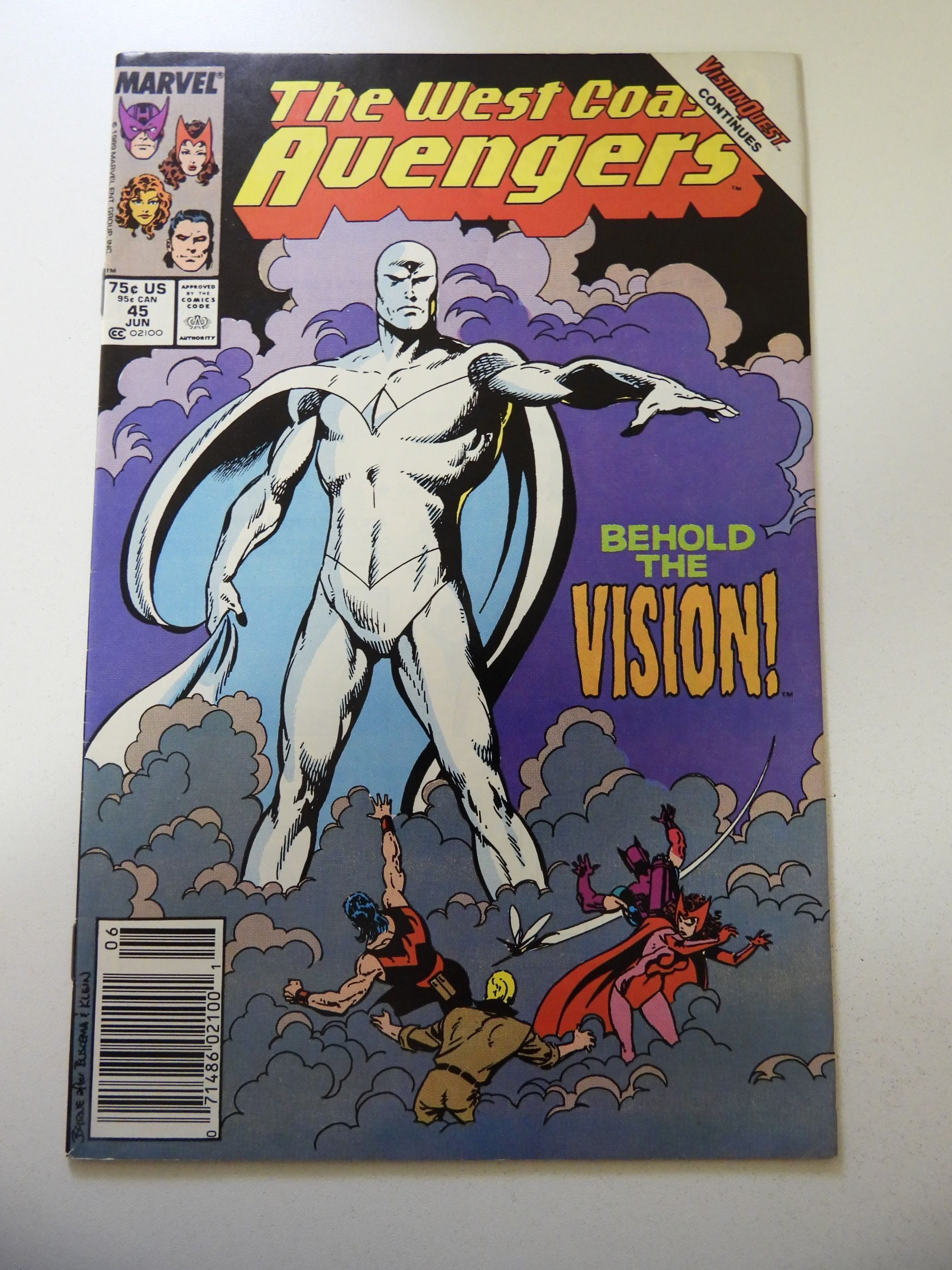 West Coast Avengers #45 (1989) FN/VF Condition | Comic Books - Copper ...