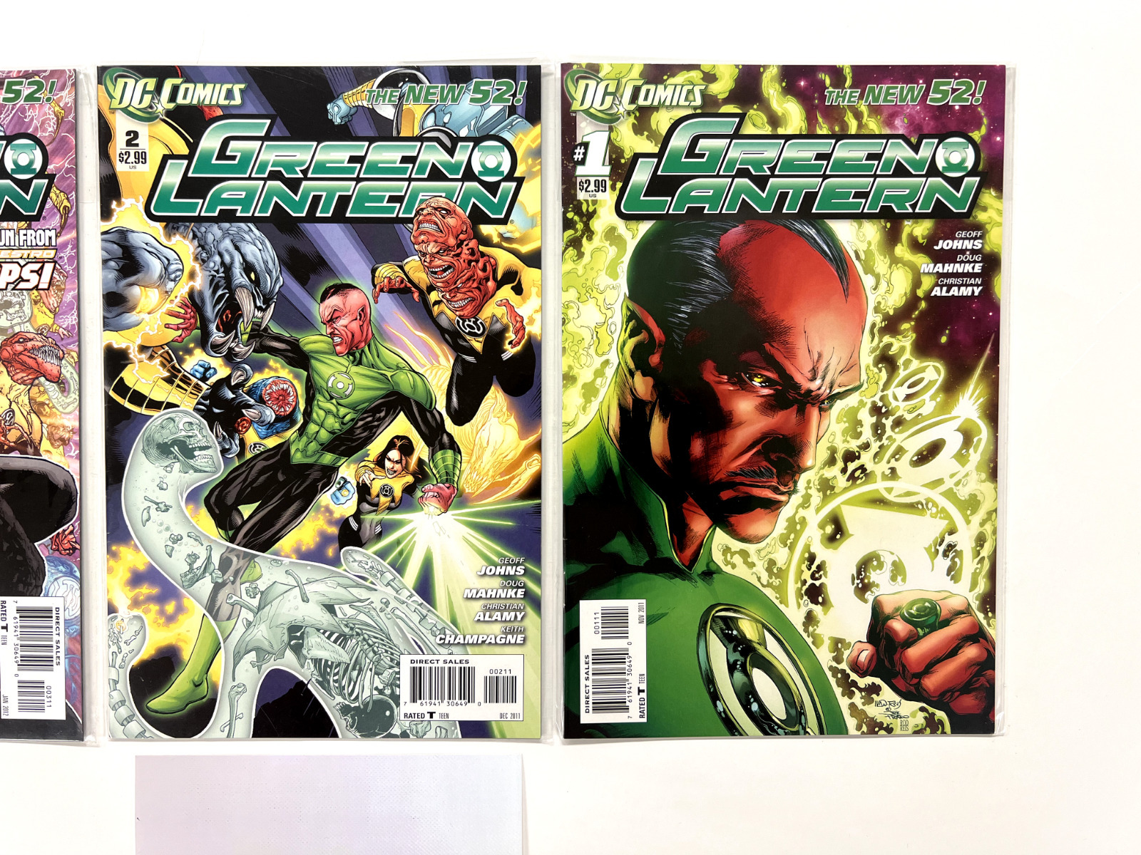 3 Green Lantern DC Comic Books# 1 2 3 Batman Superman Robin Joker Flash ...