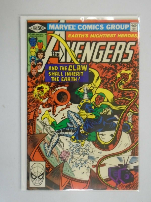 Avengers #205 Direct edition 5.0 VG FN remainder mark (1981 1st Series ...