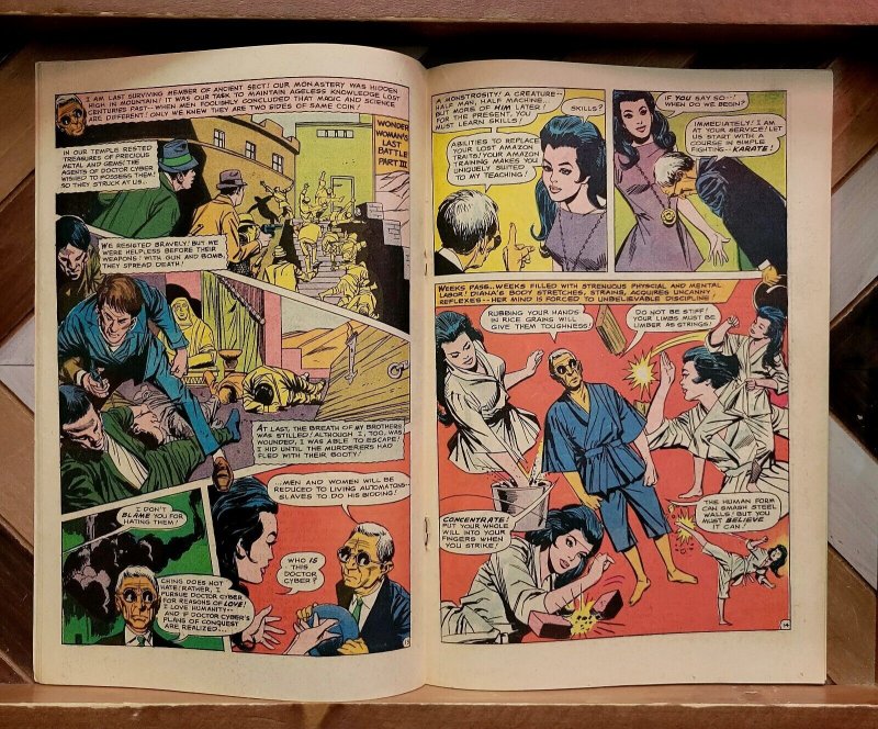WONDER WOMAN #179 FN- (DC 1968) Classic Cover, New Logo. 1st I-Ching ...