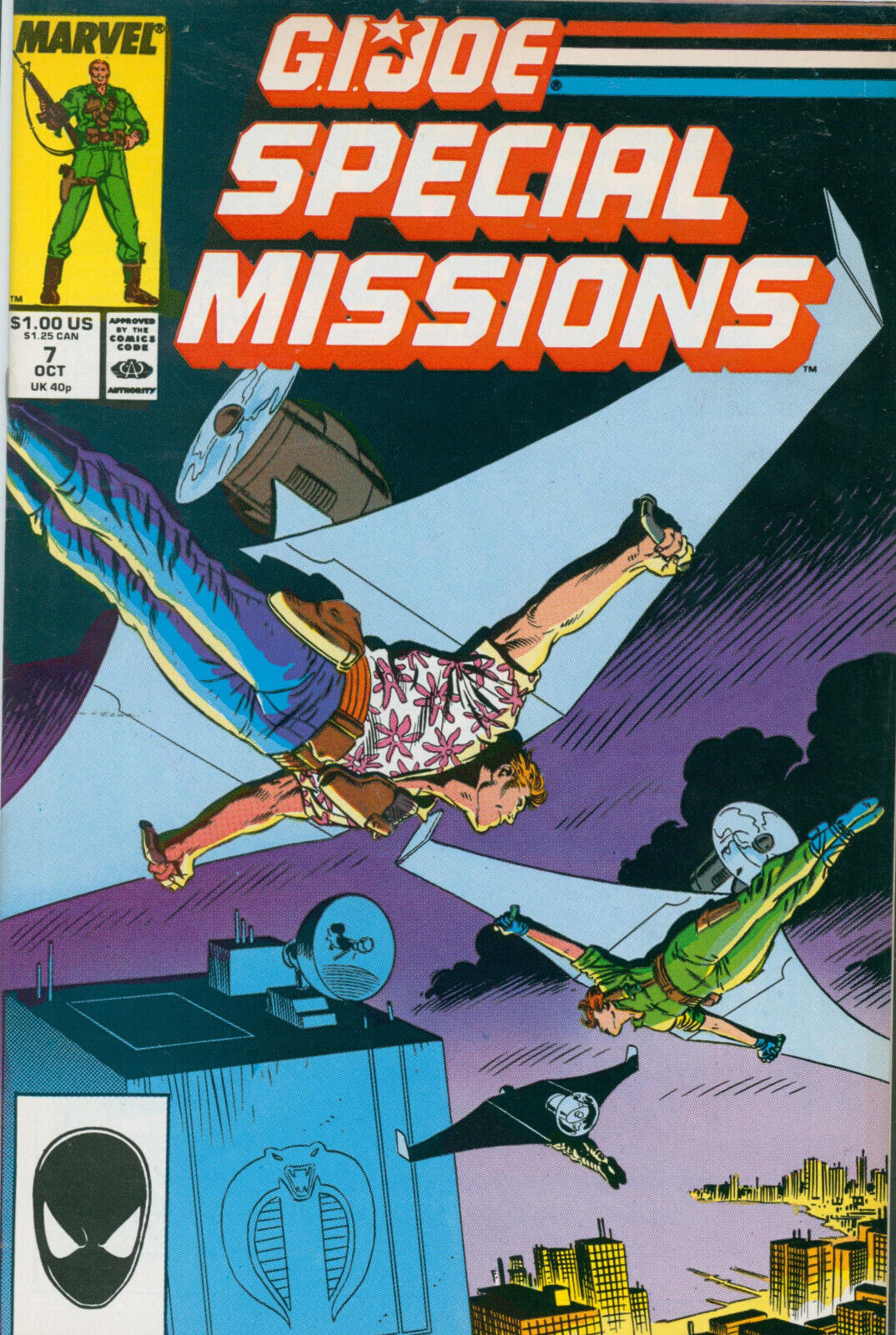 G.I. Joe Special Missions #7 Marvel Comics 1987 VF+ 1st Psyche Out | Comic Books - Copper Age ...
